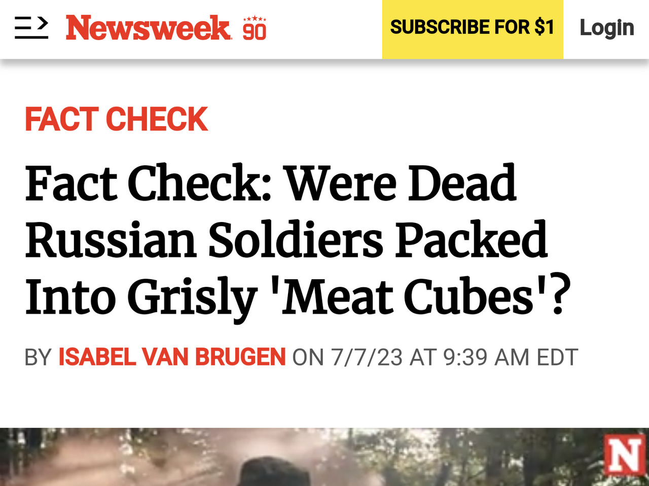 Were Dead Russian Soldiers Packed Into Grisly ‘Meat Cubes’? - Ukraine ...