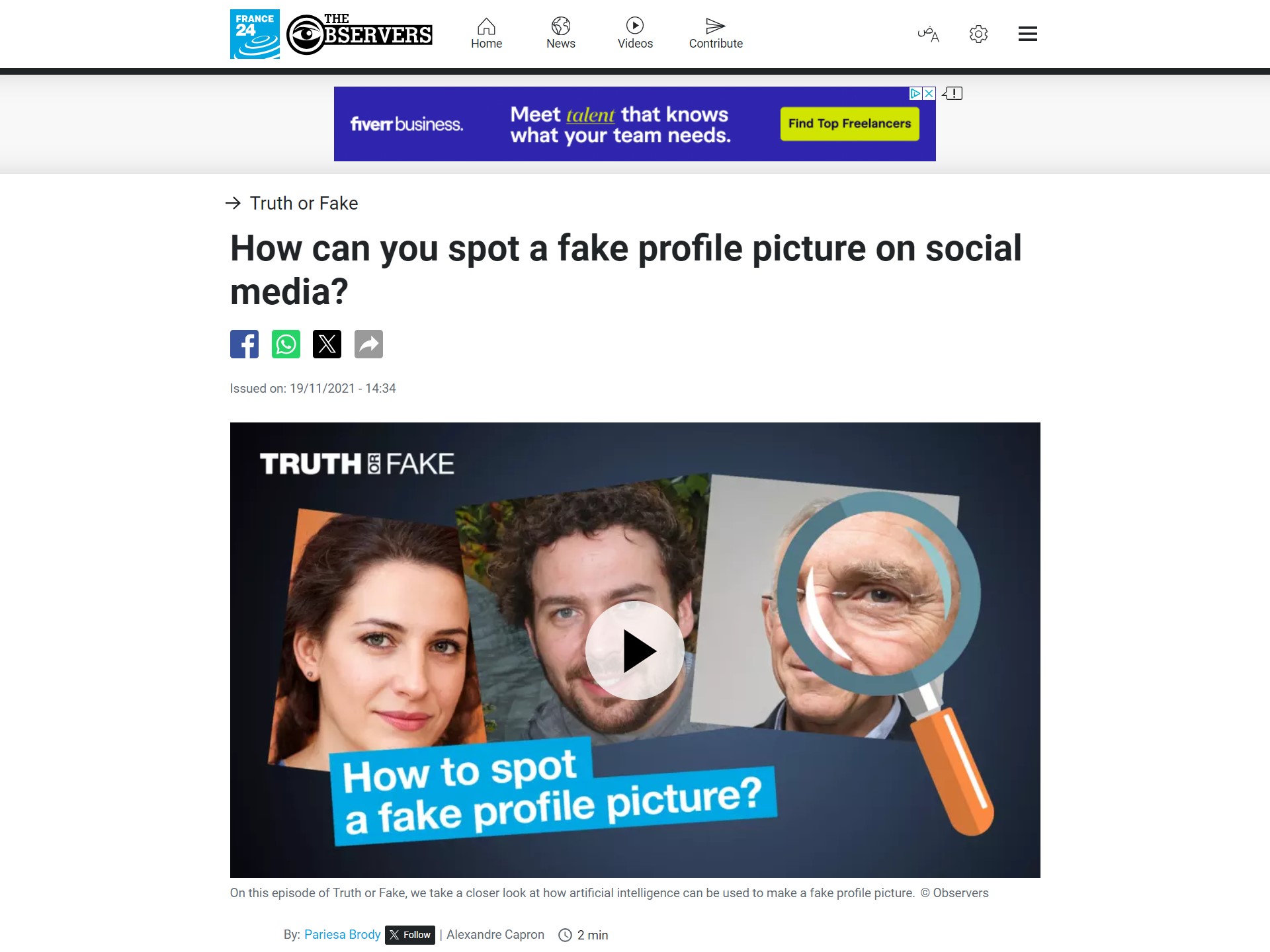 How can you spot a fake profile picture on social media? – Truth or ...