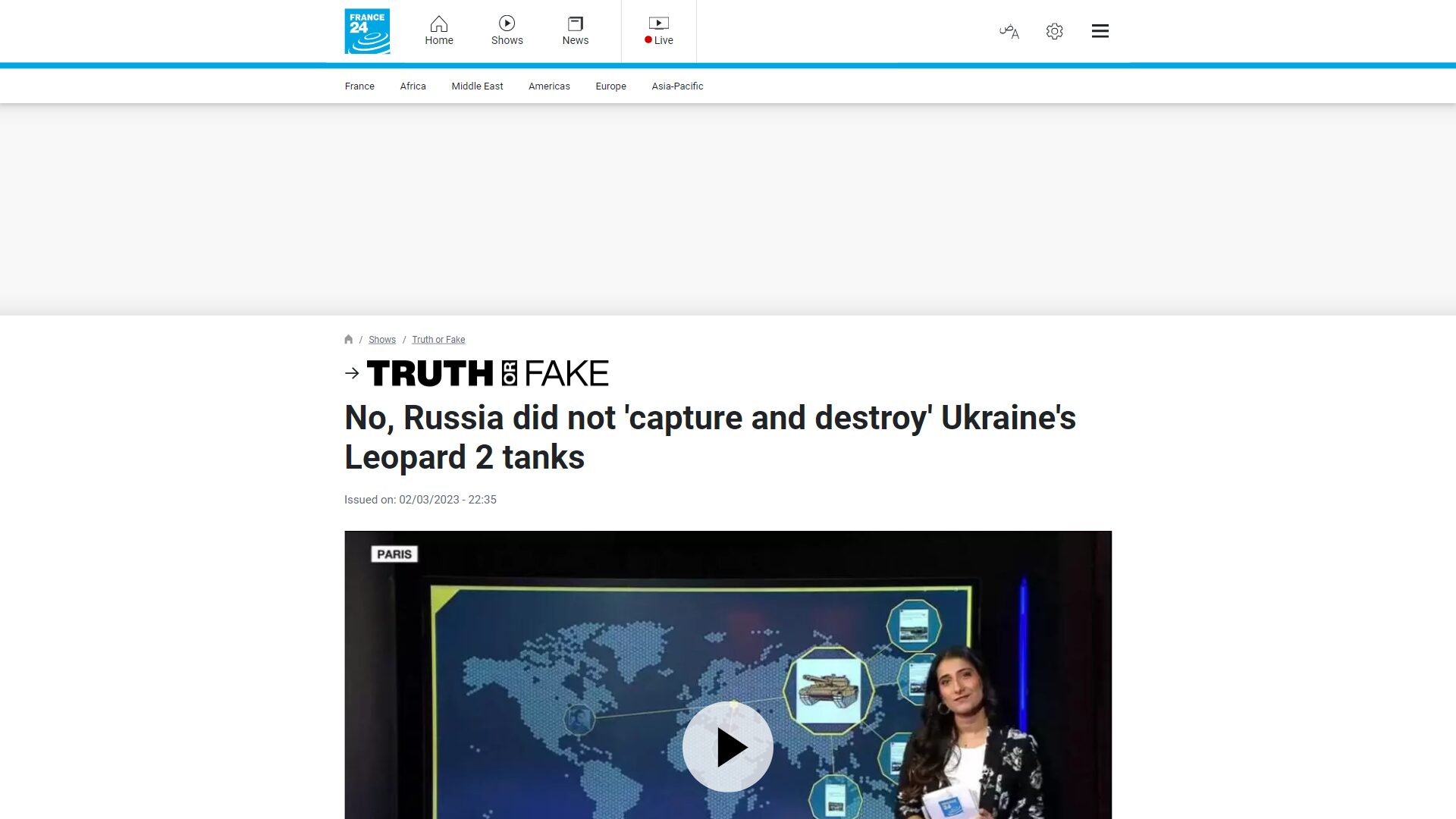 No, Russia did not ‘capture and destroy’ Ukraine’s Leopard 2 tanks ...