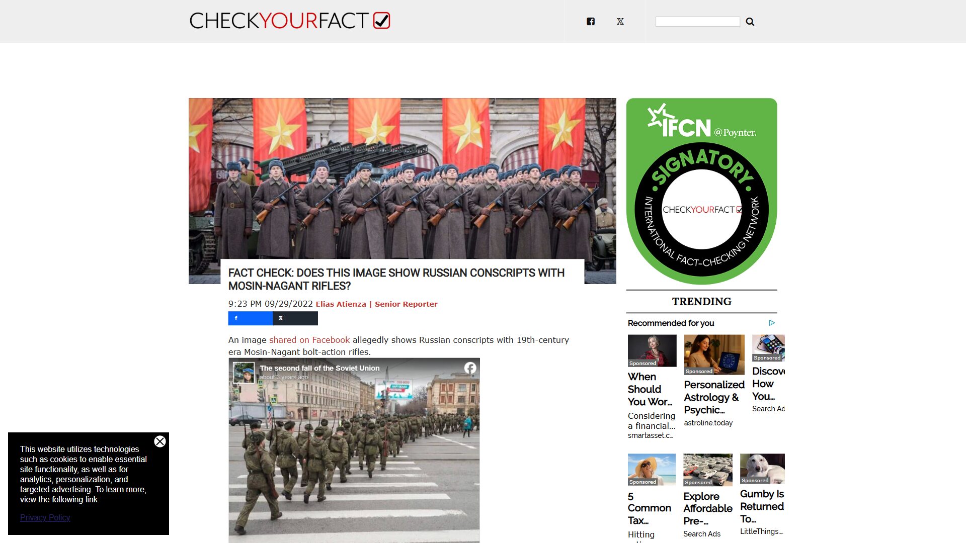 FACT CHECK: Does This Image Show Russian Conscripts With Mosin-Nagant ...