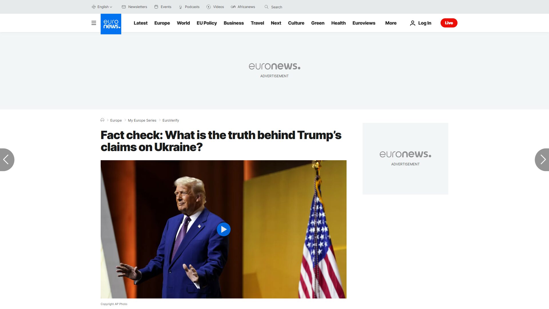 Fact check: What is the truth behind Trump’s claims on Ukraine ...