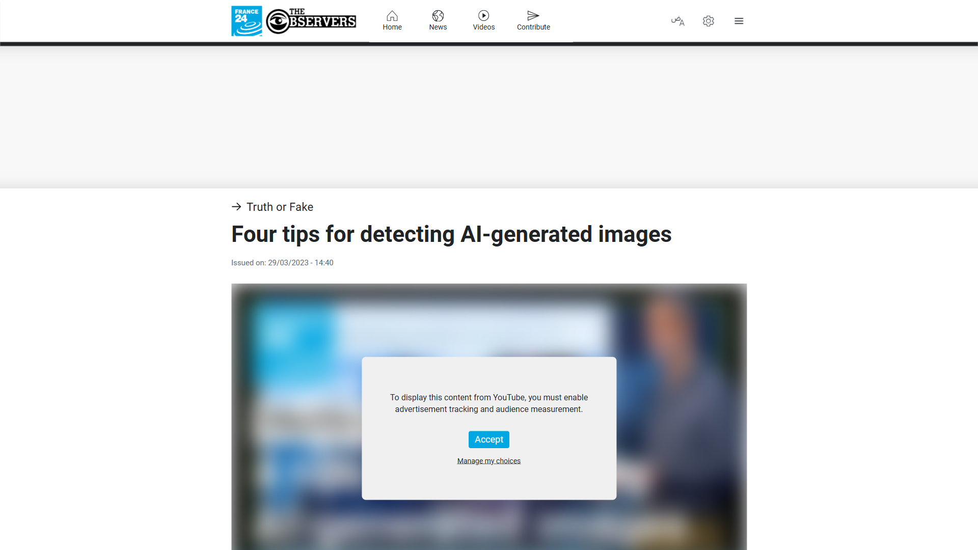 Four tips for detecting AI-generated images – Truth or Fake - Ukraine ...